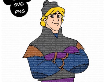 Kristoff Svg - Etsy