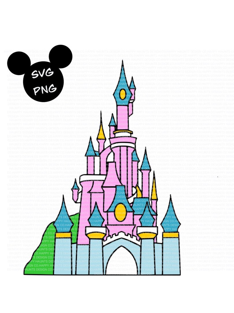 DLP Castle SVG Easy Cut File for Cricut Layered by Colour - Etsy Canada