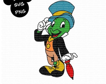Jiminy Cricket Svg - Etsy
