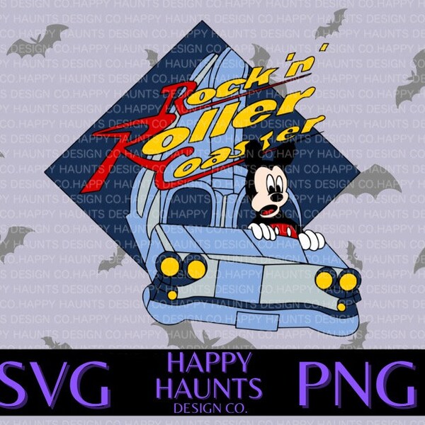 Mickey Rock and Roll Svg - Etsy