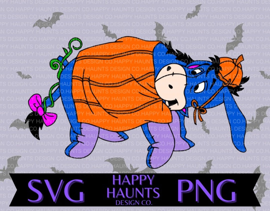 Autumn Eeyore SVG Easy Cut File for Cricut Layered by Colour - Etsy Canada