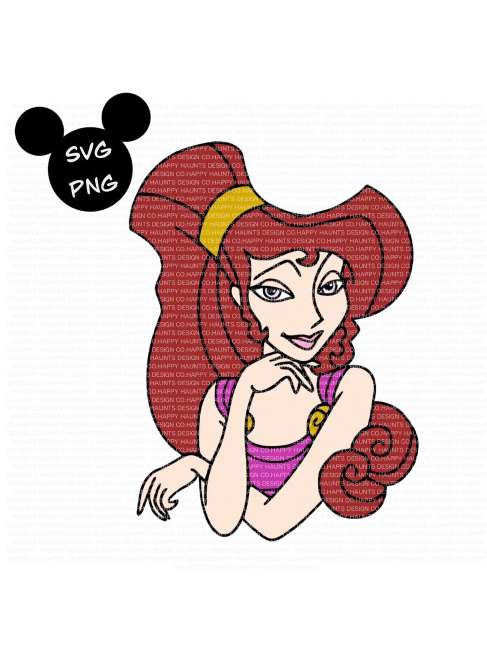 Meg SVG Easy Cut File for Cricut Layered by Colour | Etsy