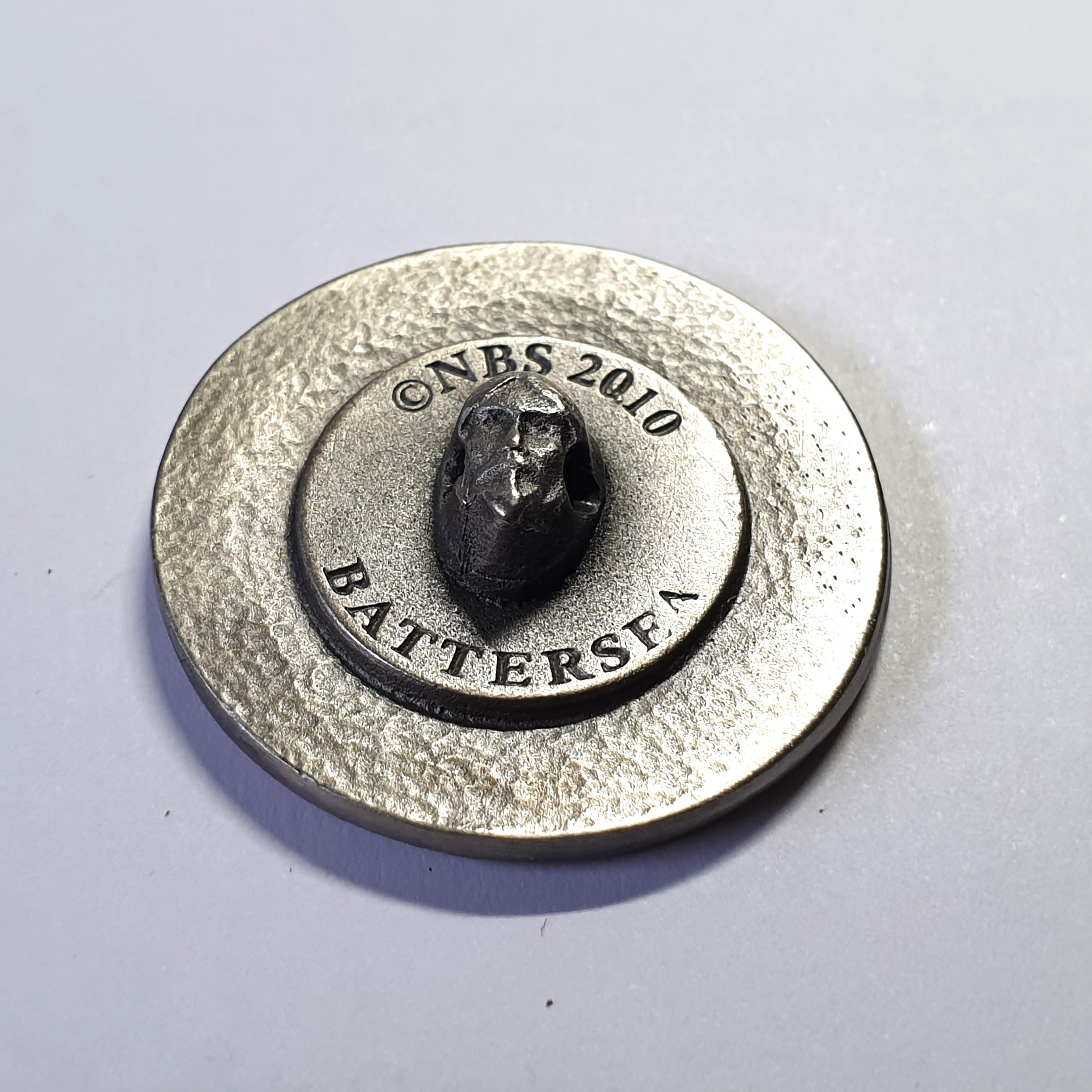 Very Rare Pewter Red Lobster Button. Signed NBS 2010 Battersea. Brite ...