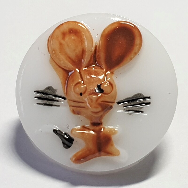 White Rabbit Button - Etsy