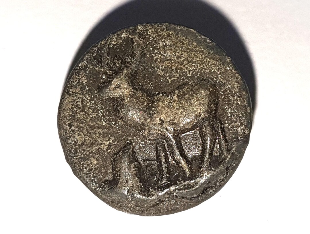 Vintage Metal Hunting Button: Stag Design, Signed H J Paris (1900s) - Etsy