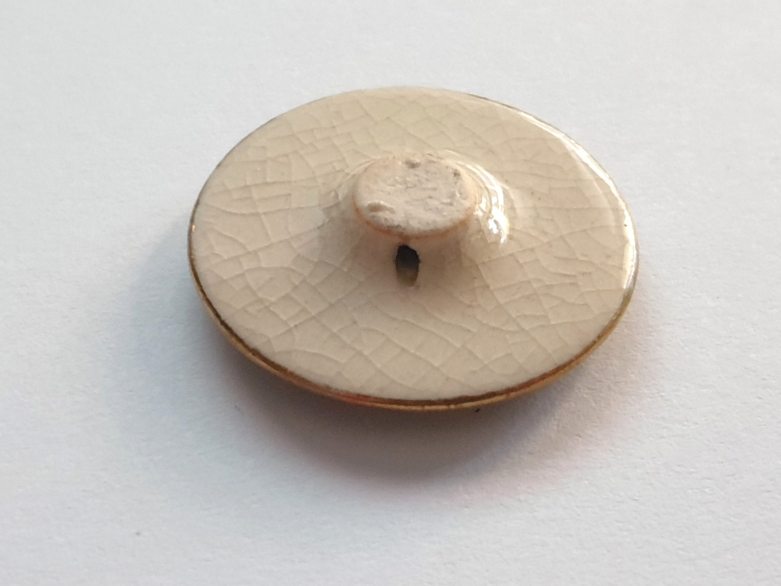 1 1800s Japanese Satsuma Button Decorated in 22 Carat Gold. - Etsy