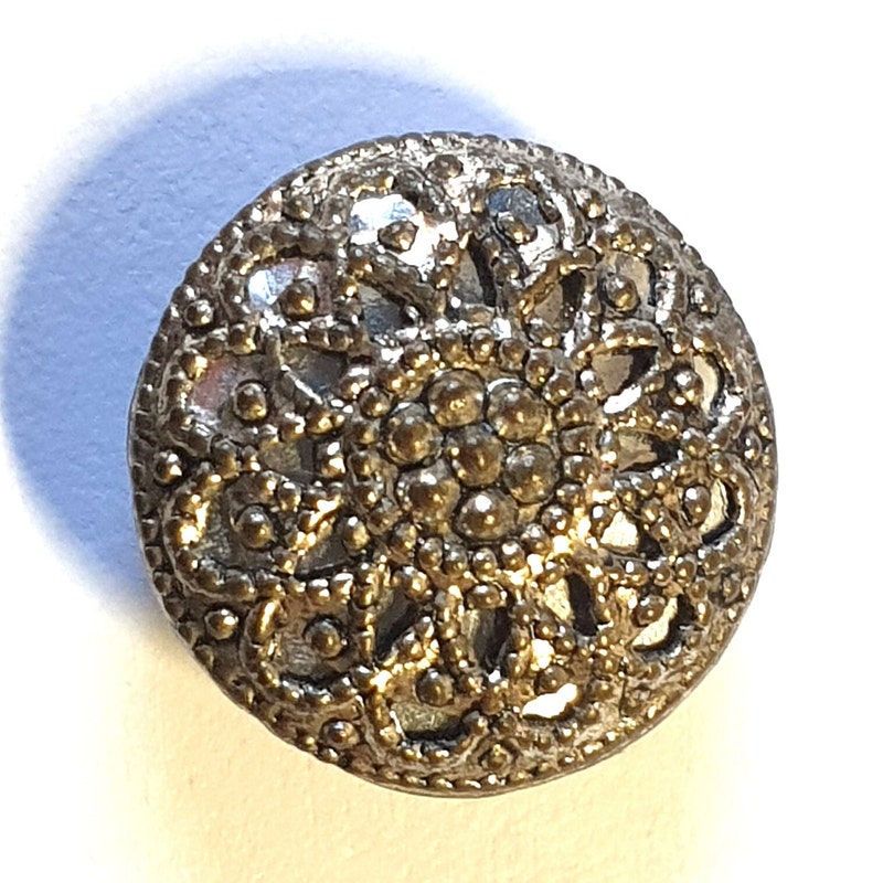 Metal Mirror Buttons - Etsy