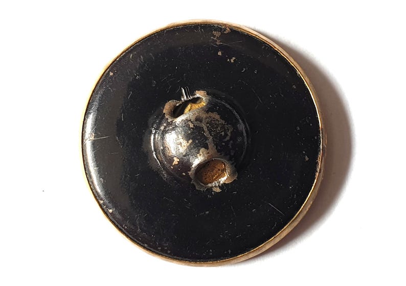 1860s Brass Cockerill Button: Farmhouse Rooster, Loop Shank - Etsy ...