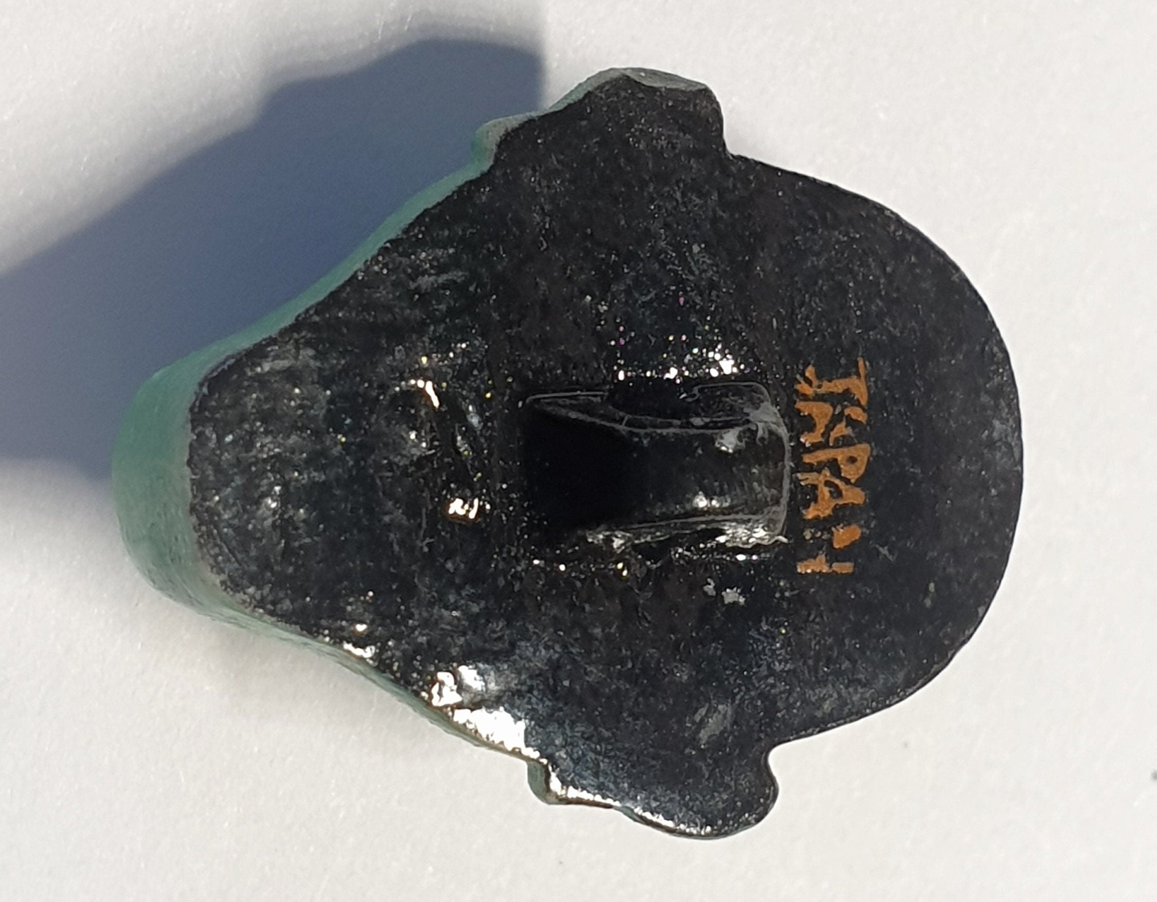 1 Japanese Porcelain Tokishane Button Signed by the Artist. - Etsy