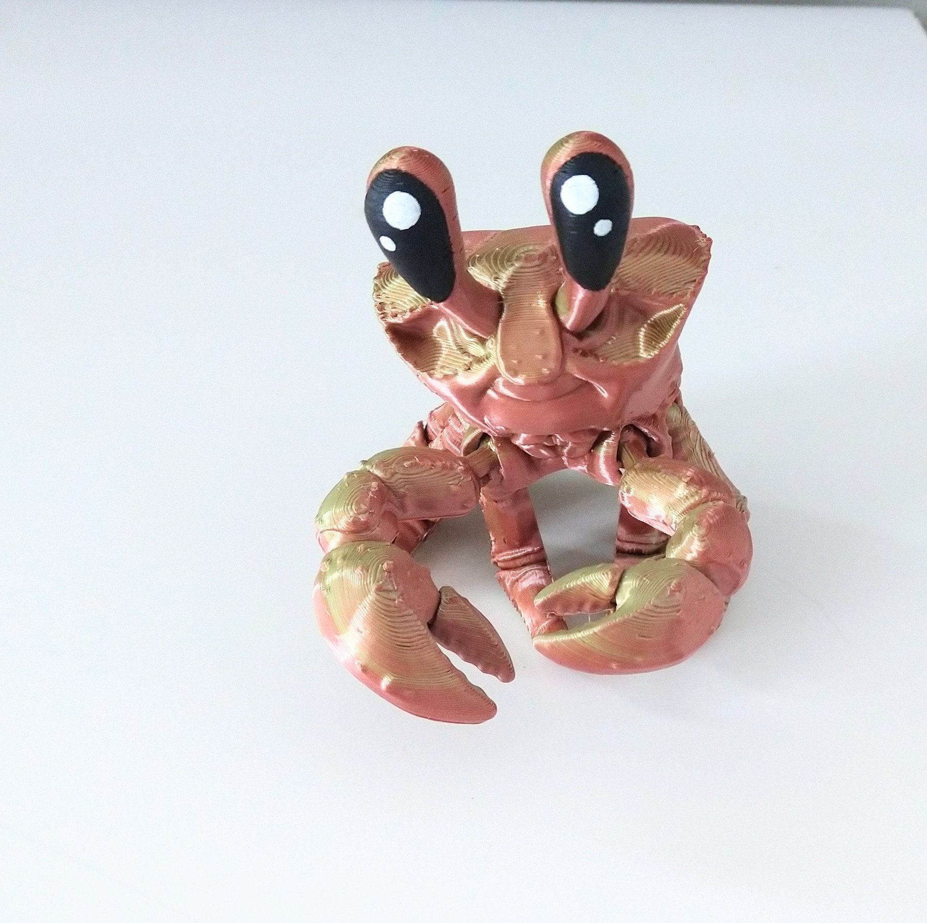Ghost Crab, 3d Printed Articulated Fidget Toy, Crab Toy, Desk Toy ...