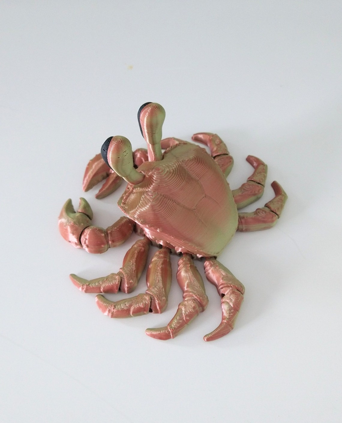 Ghost Crab, 3d Printed Articulated Fidget Toy, Crab Toy, Desk Toy ...