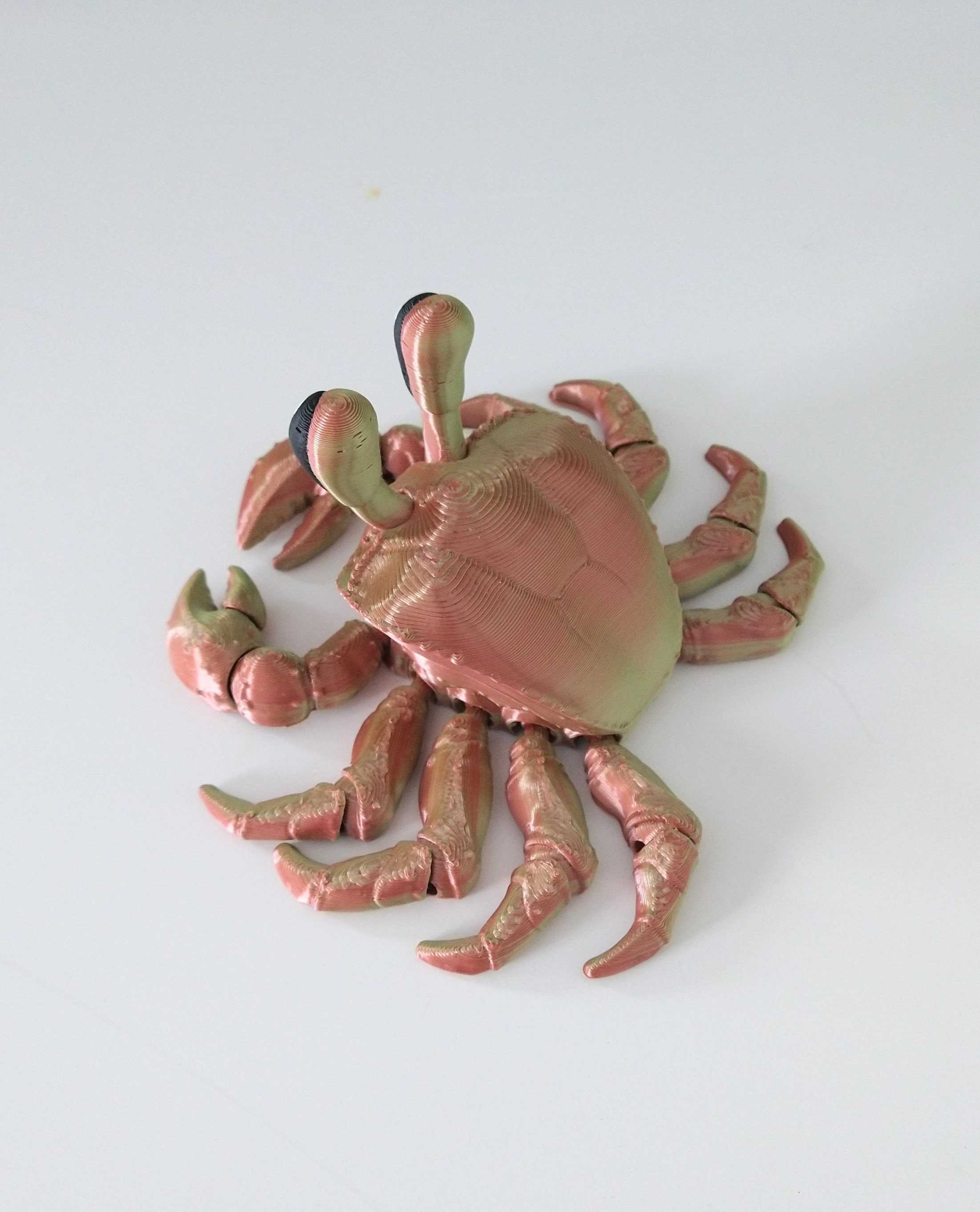 Ghost Crab, 3d Printed Articulated Fidget Toy, Crab Toy, Desk Toy ...