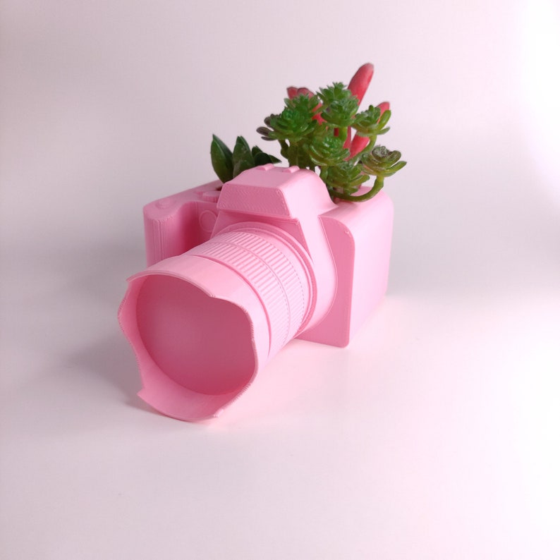 Camera Planter Unique Gift for Photographer Succulent - Etsy