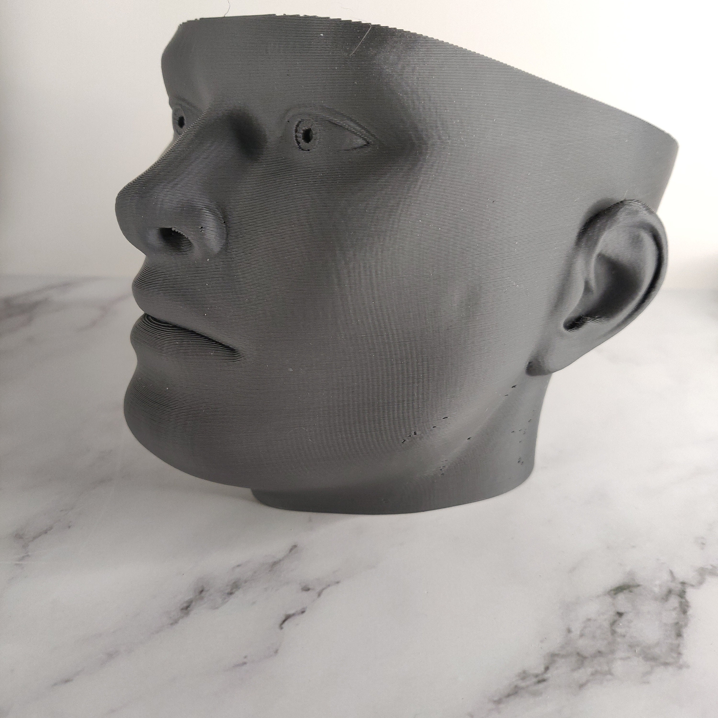 Realistic Head Planter Face Planter Indoor Planter With - Etsy