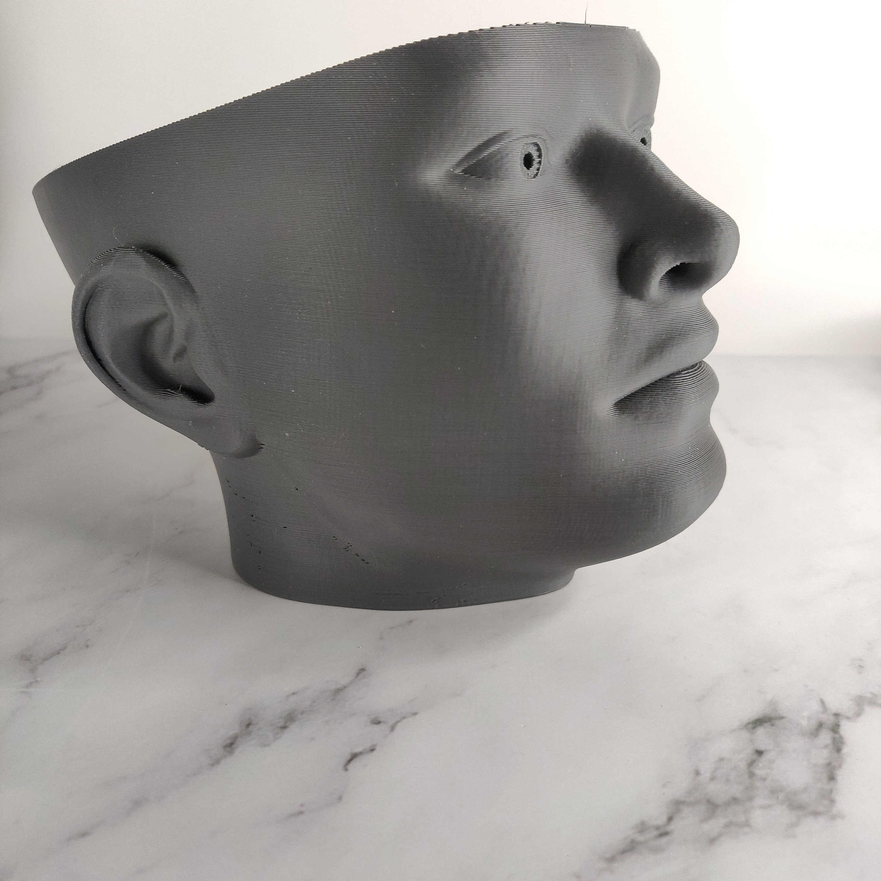 Realistic Head Planter Face Planter Indoor Planter With - Etsy