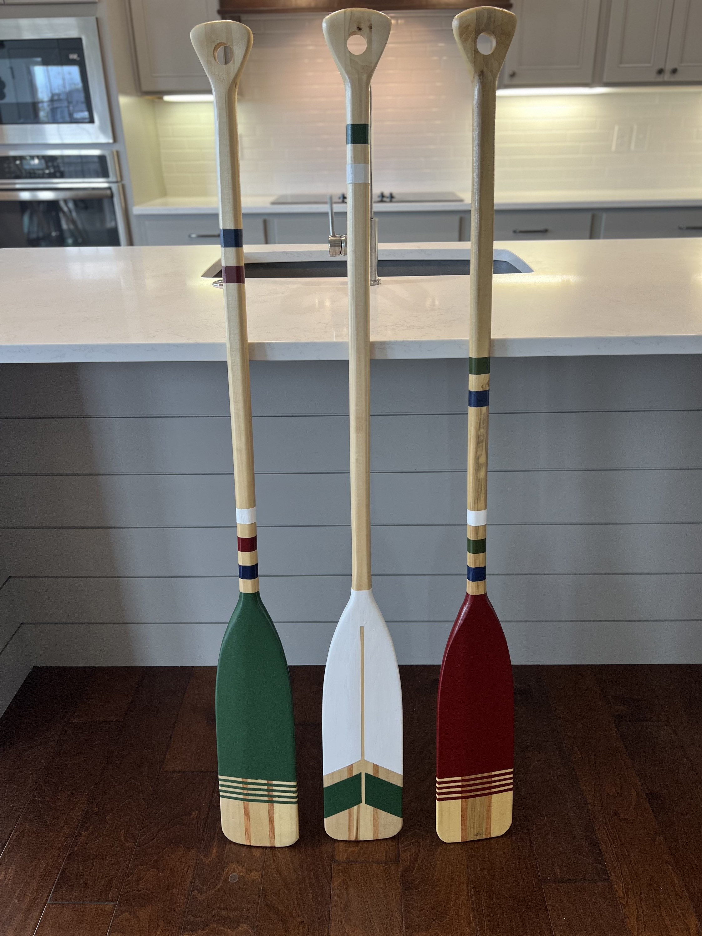 PICK ONE: Hand Painted Decorative Wooden Canoe Paddle Wall Oar - Etsy