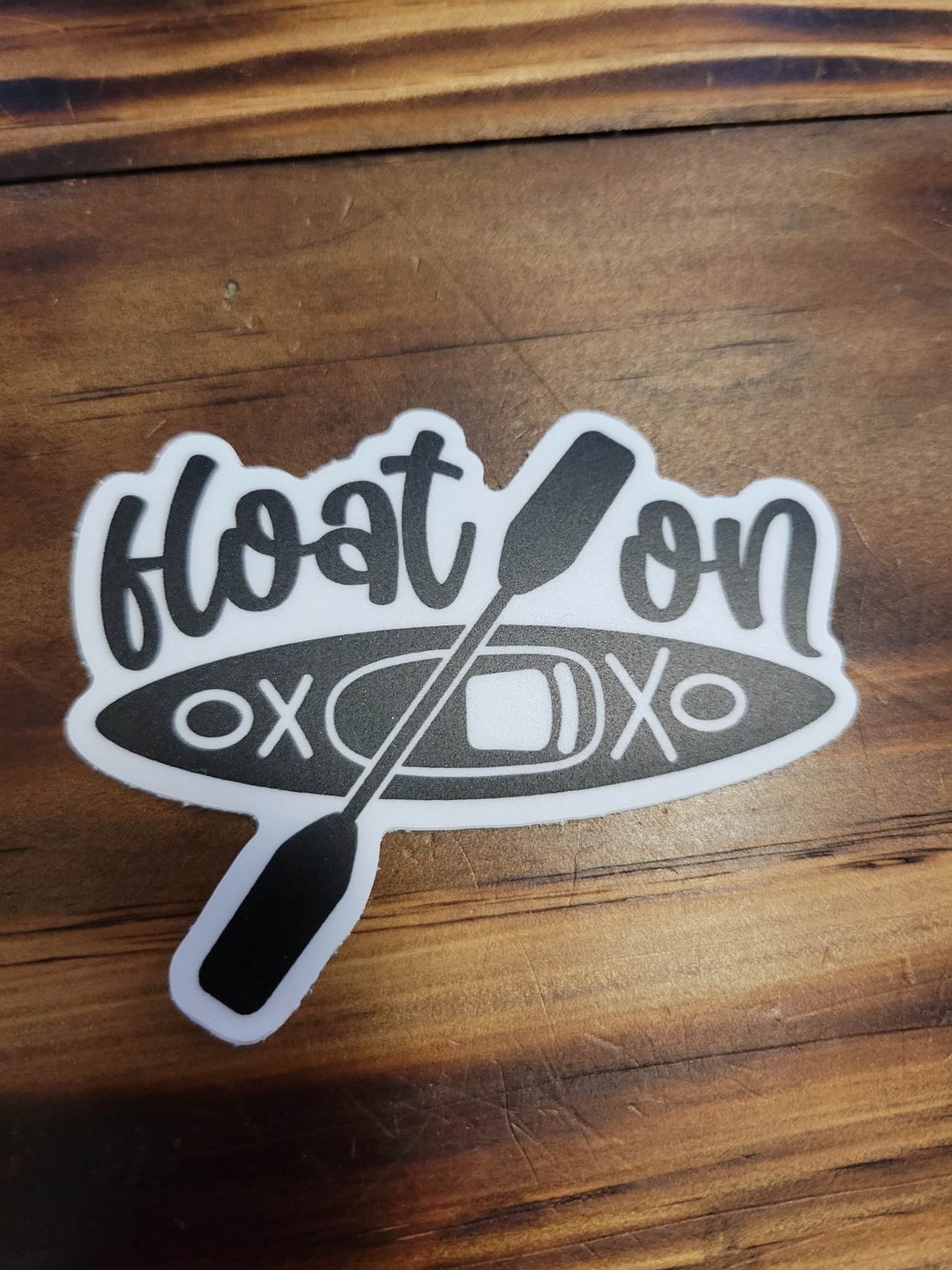 Float on Sticker - Etsy