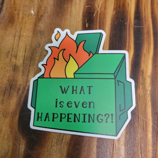 Dumpster Fire - Etsy