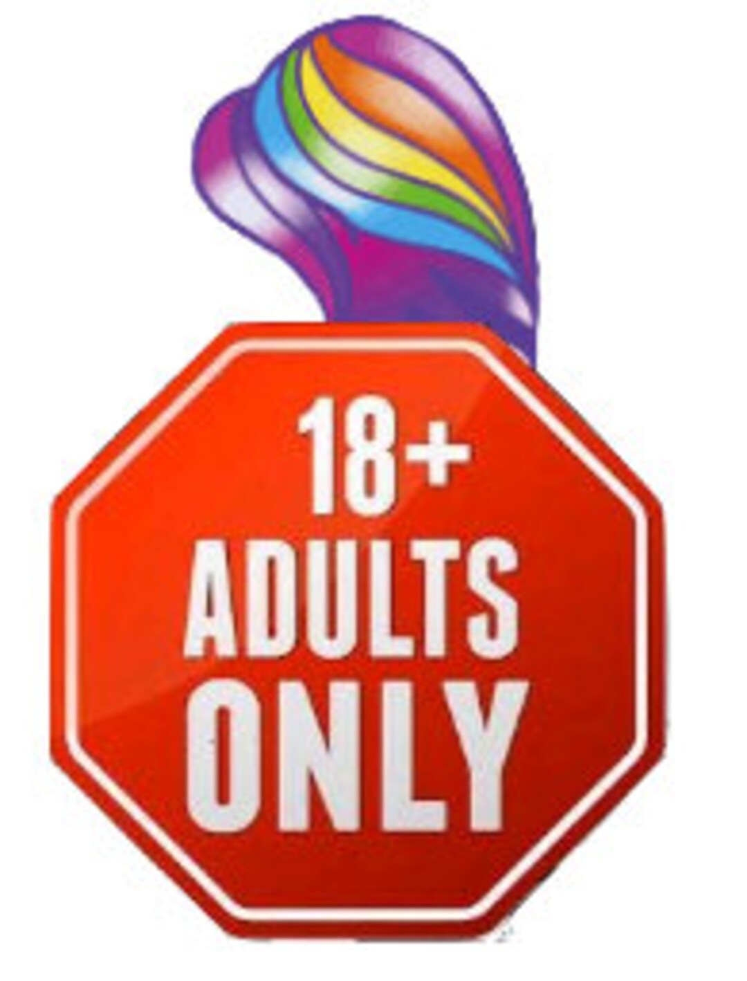 Rainbow Tiger Peen Sticker - Etsy