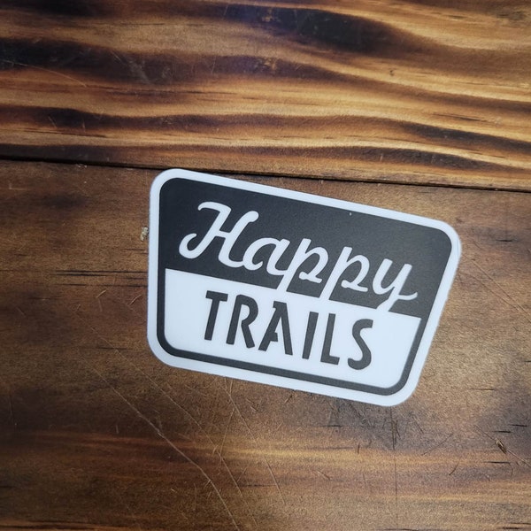 Happy Trails Tags - Etsy