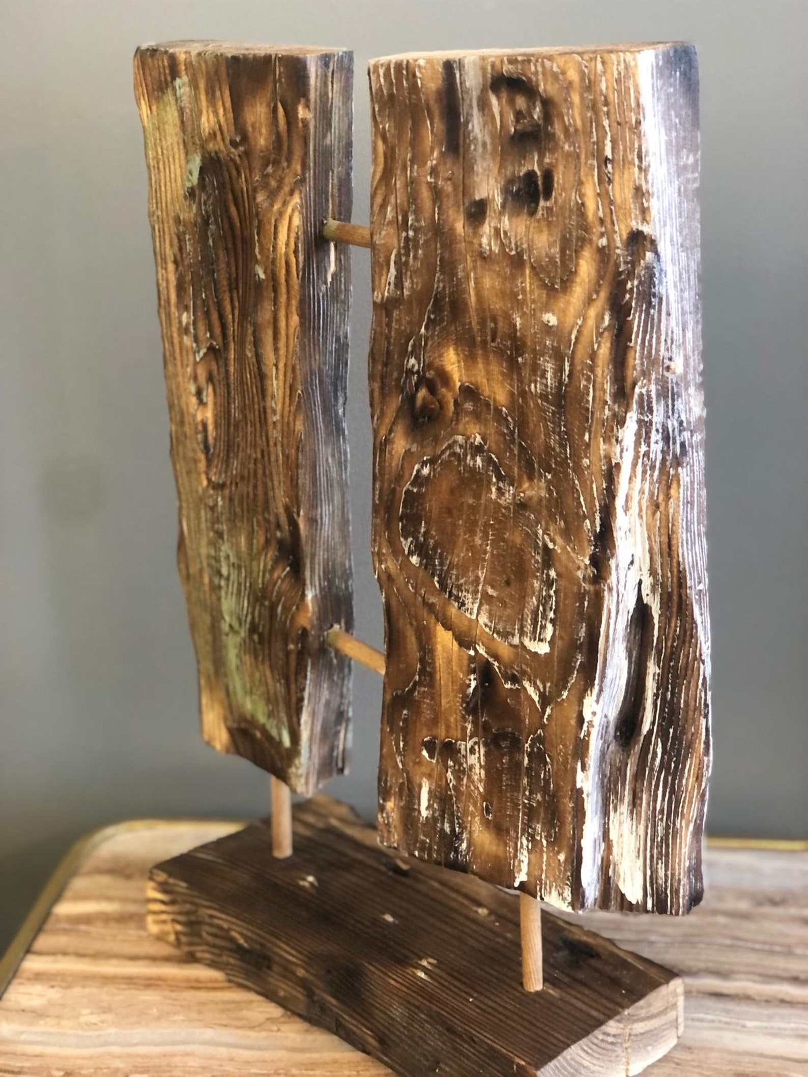 Wood Sculpture Abstract Art,wood Block Sculpture,art Deco Sculpture ...