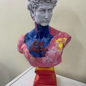 David Statue , David Bust Statue , Gold Statue , Silver Statue, David ...