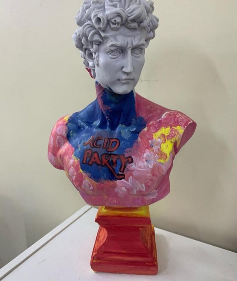 David Statue , David Bust Statue , Gold Statue , Silver Statue, David ...