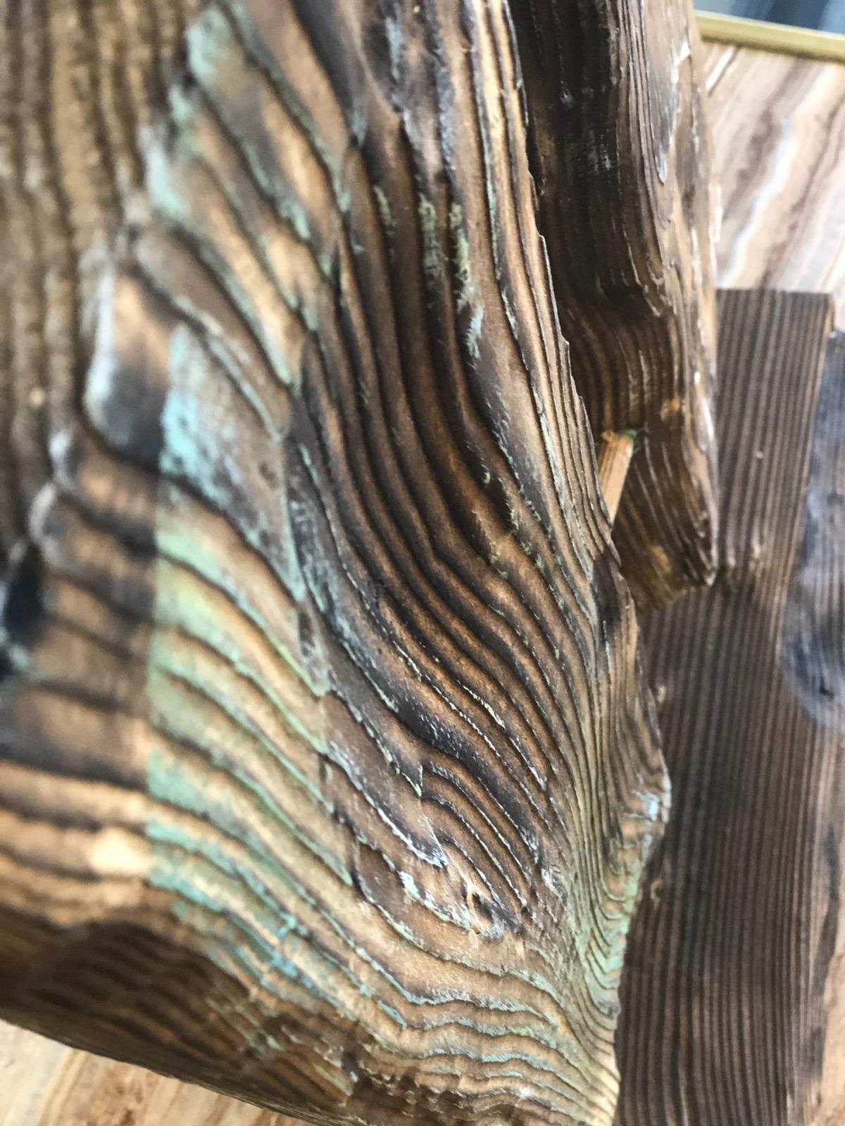 Wood Sculpture Abstract Art,wood Block Sculpture,art Deco Sculpture ...