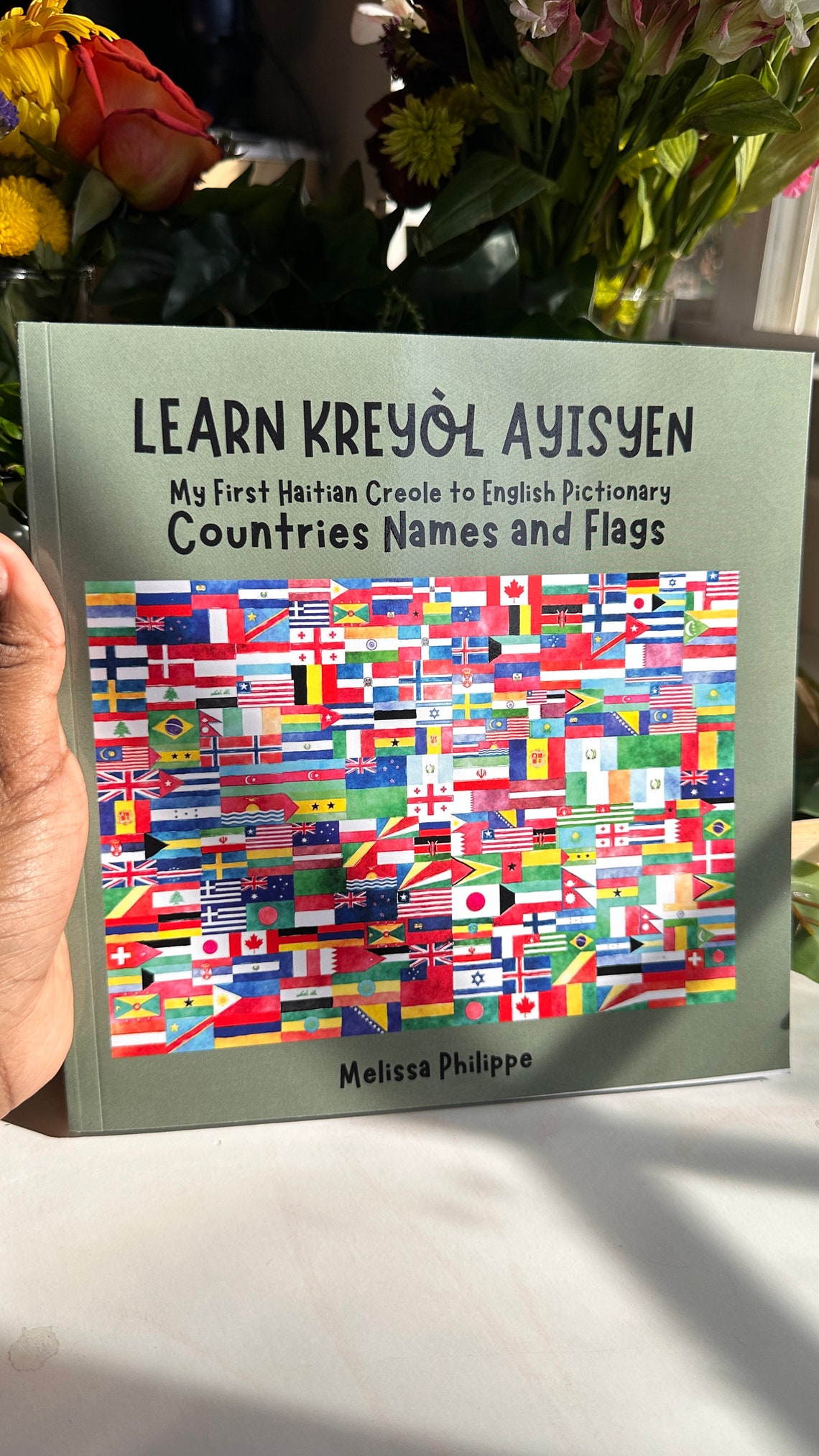 Learn Haitian Creole: Country's Names and Flags Pictionary English to ...