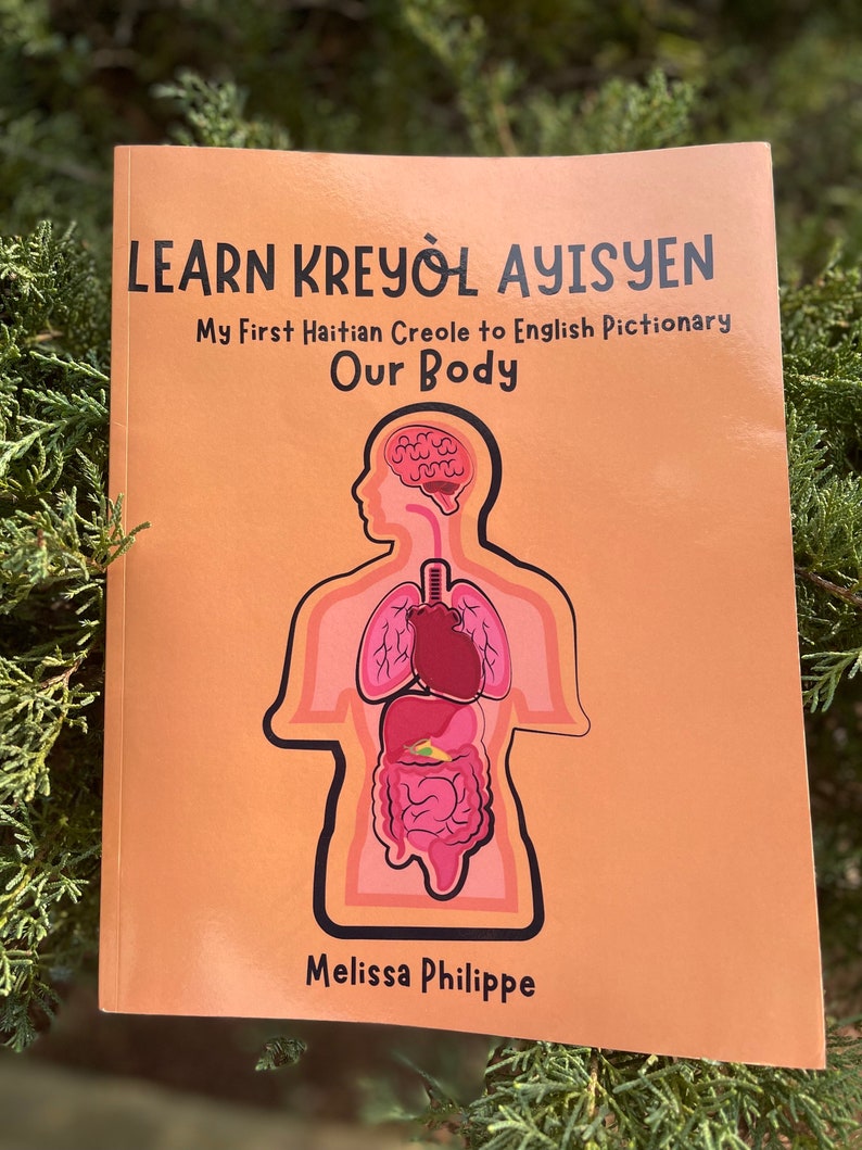 Learn Haitian Creole: Our Body Pictionary English to Haitian Creole - Etsy