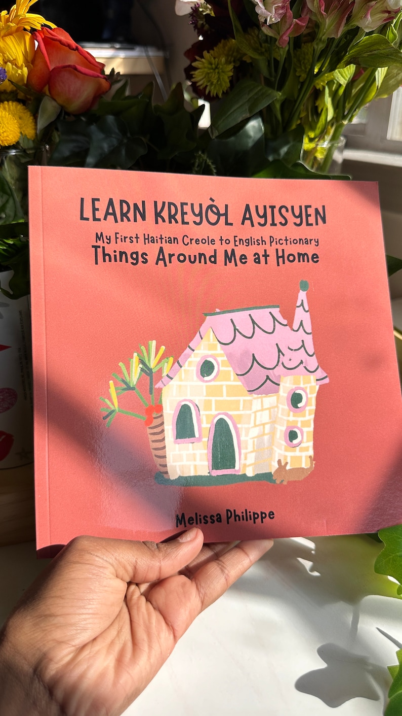 Haitian Creole Pictionary: English to Kreyòl - Home Edition - Etsy