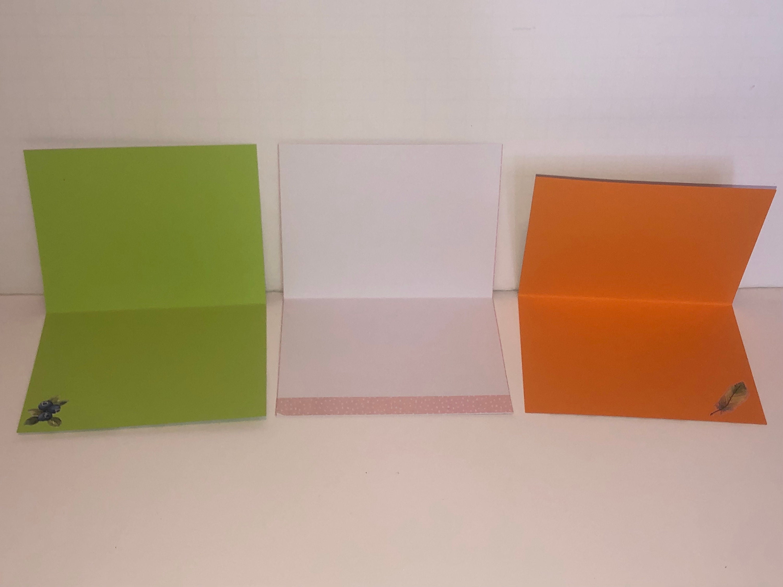 Blank Note Cards, Set of 6. Handmade Greeting Cards vintage Postage ...
