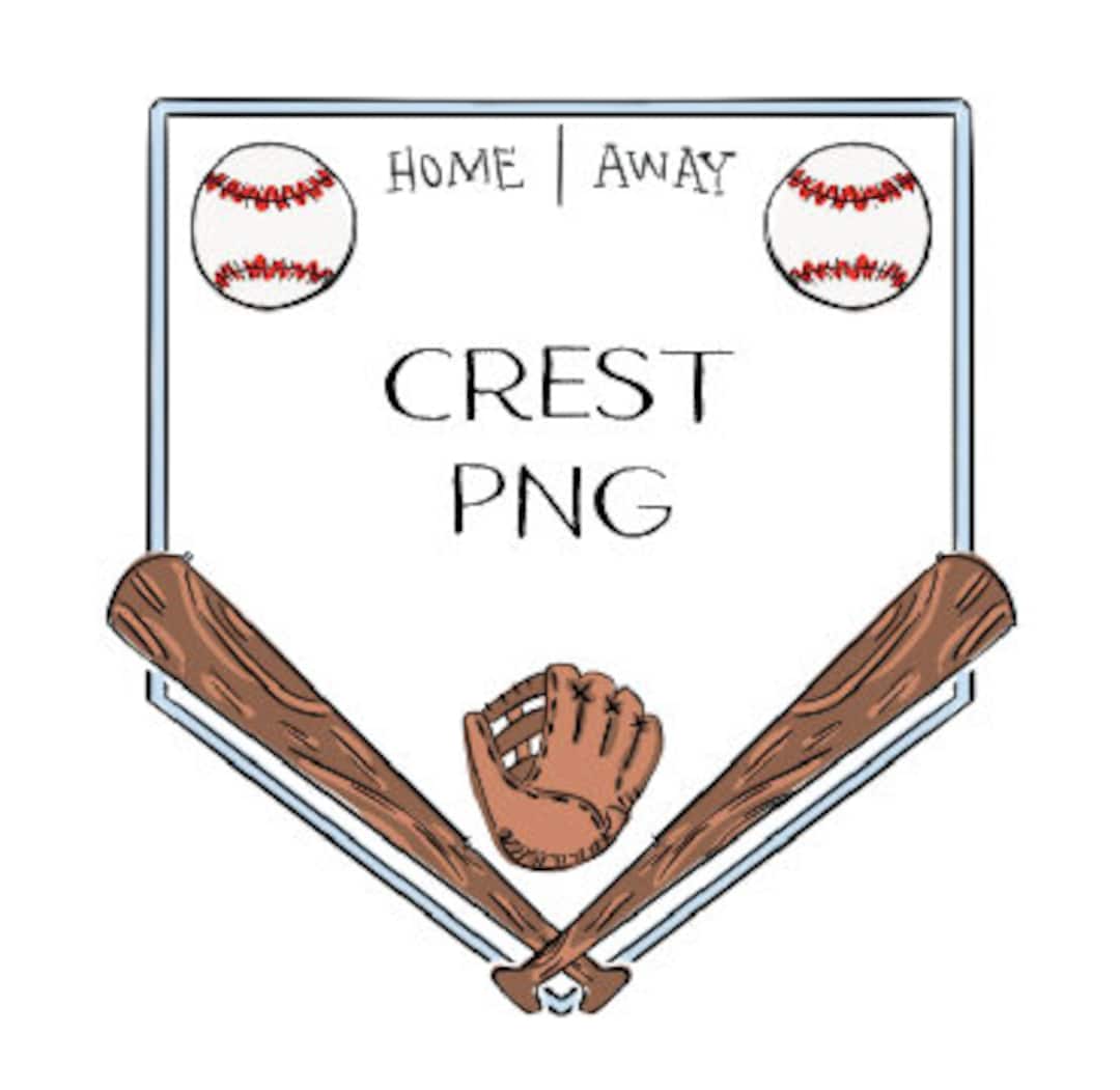 PNG Transparent Baseball Crest Clip Art Set - Etsy