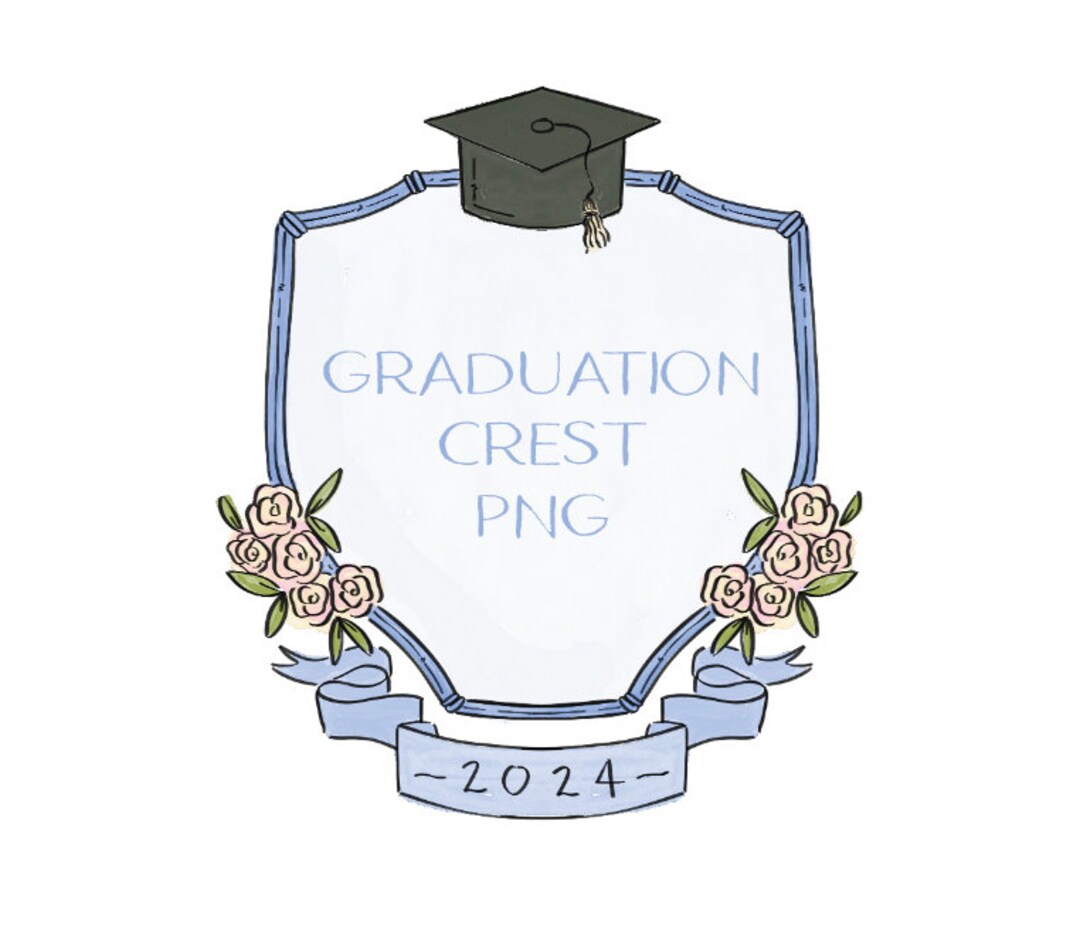 Graduation Crest Clip Art - Etsy
