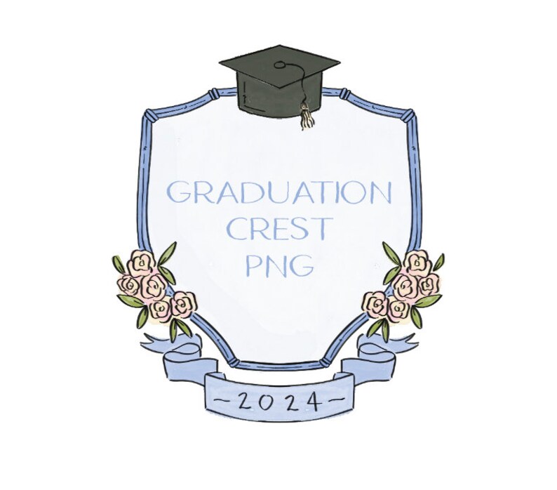 Graduation Crest Clip Art - Etsy