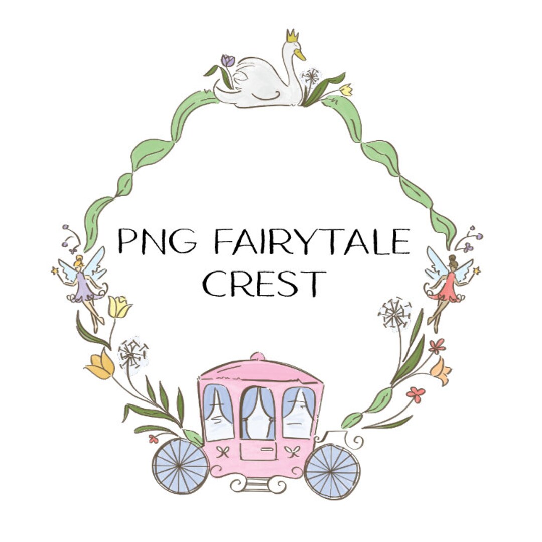 Fairytale Crest PNG Clip Art - Etsy