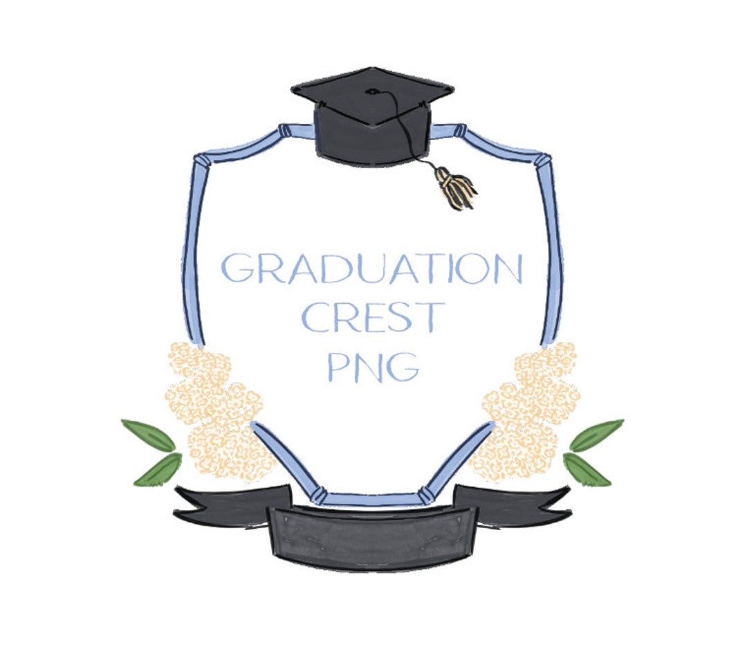 Graduation Crest Clip Art - Etsy