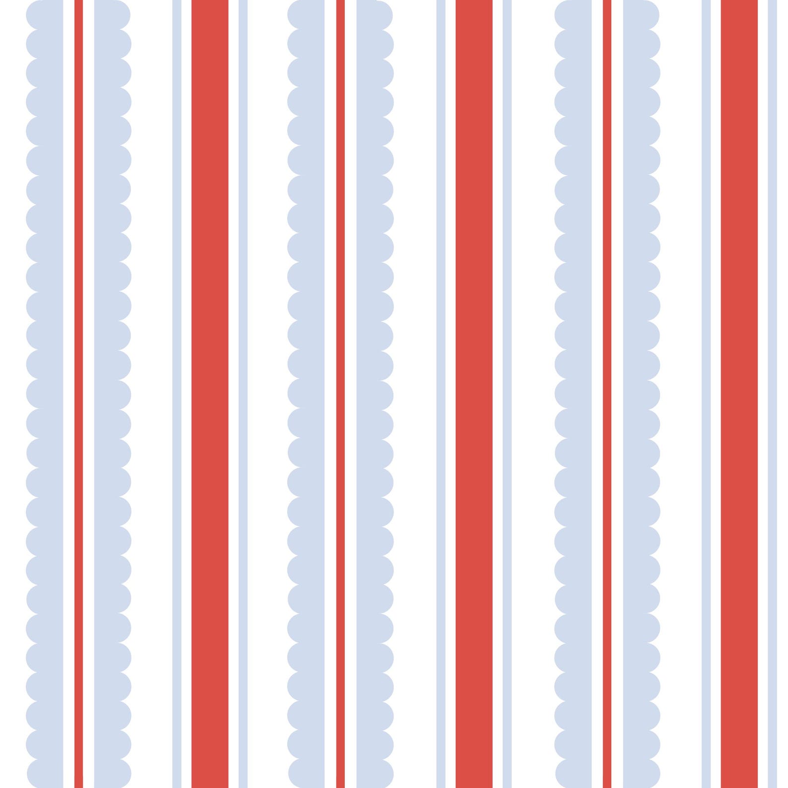 Scallop Stripe Seamless Pattern Set PNG - Etsy