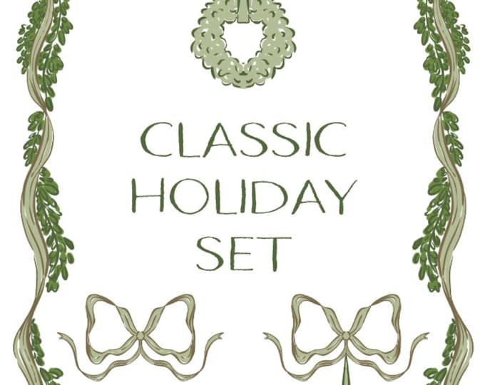 12 Days of Christmas Crest and Pattern Set - Etsy Canada