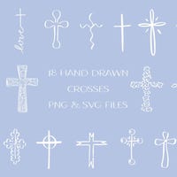 Cross Line SVG Jesus Cross Hand Draw Cross Christian Svg Circut ...