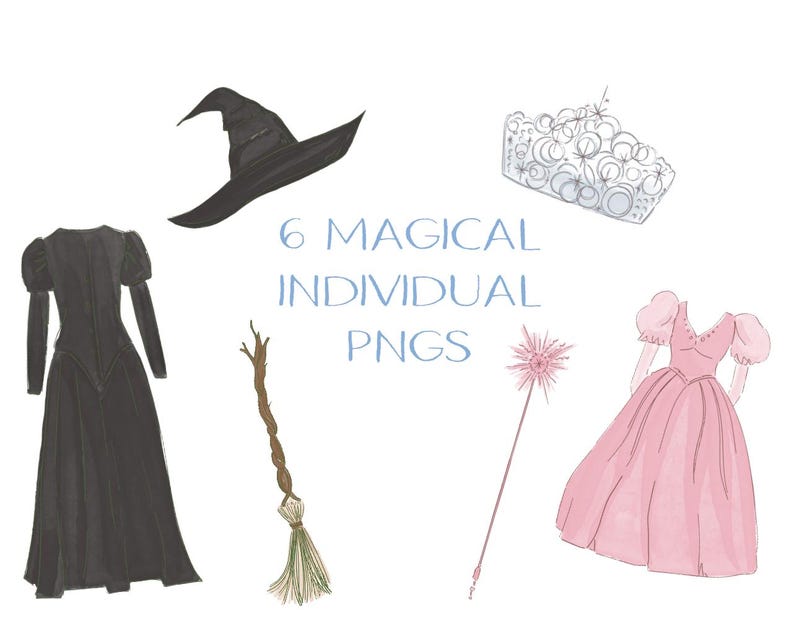 Good Witch Bad Witch PNG Clip Art - Etsy