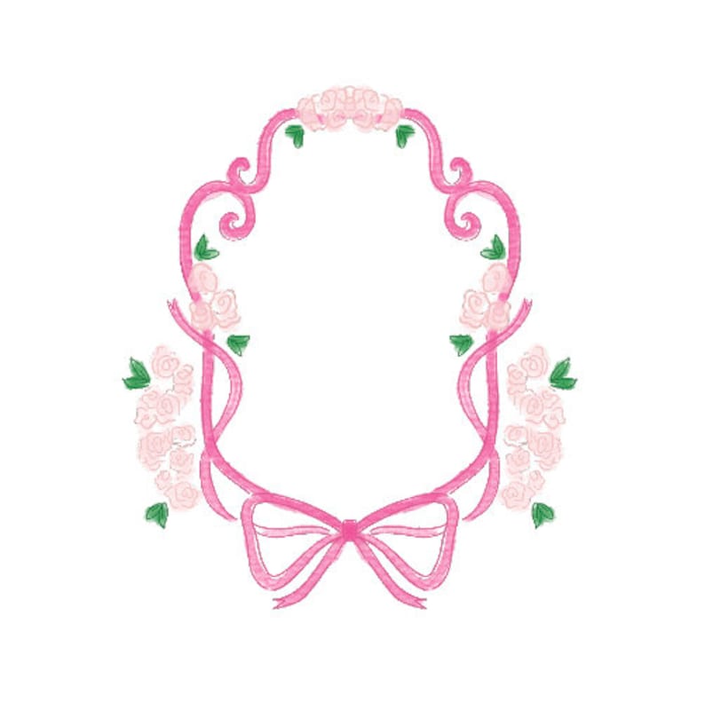 Preppy Pink Crest PNG - Etsy