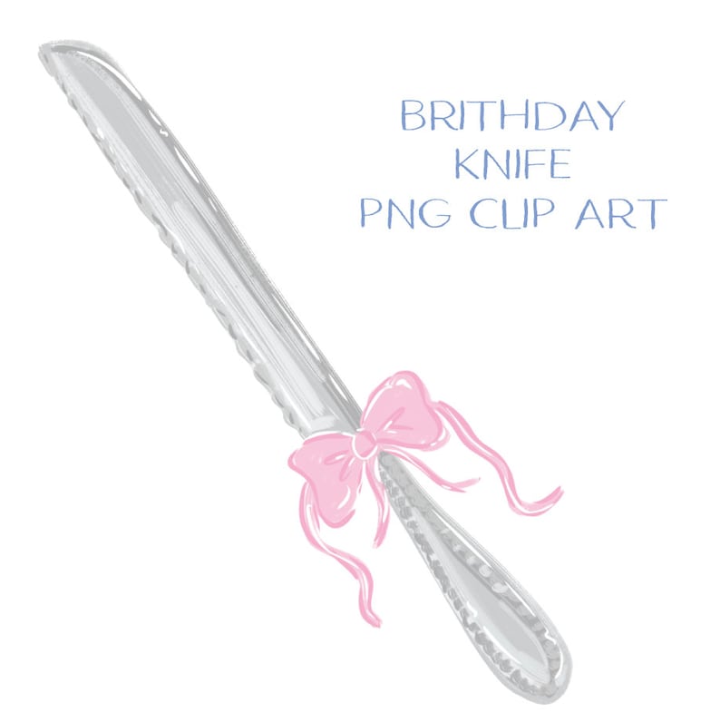 Birthday Knife PNG Clip Art - Etsy