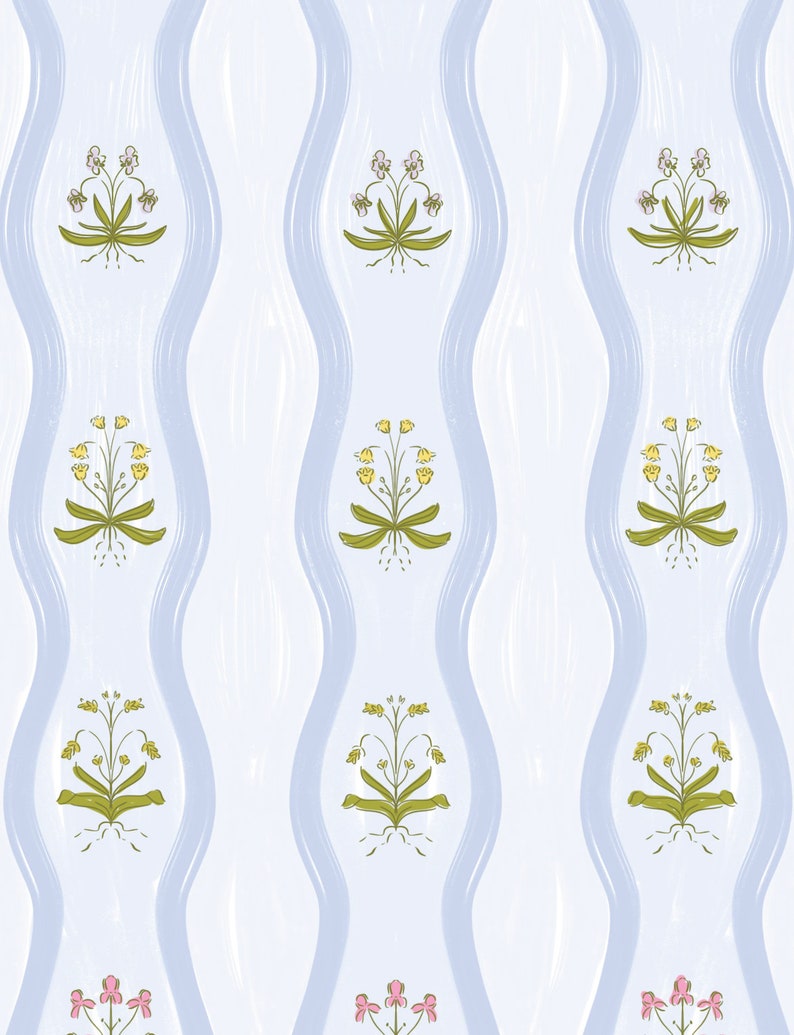 Grandmillennial Block Pattern - Etsy