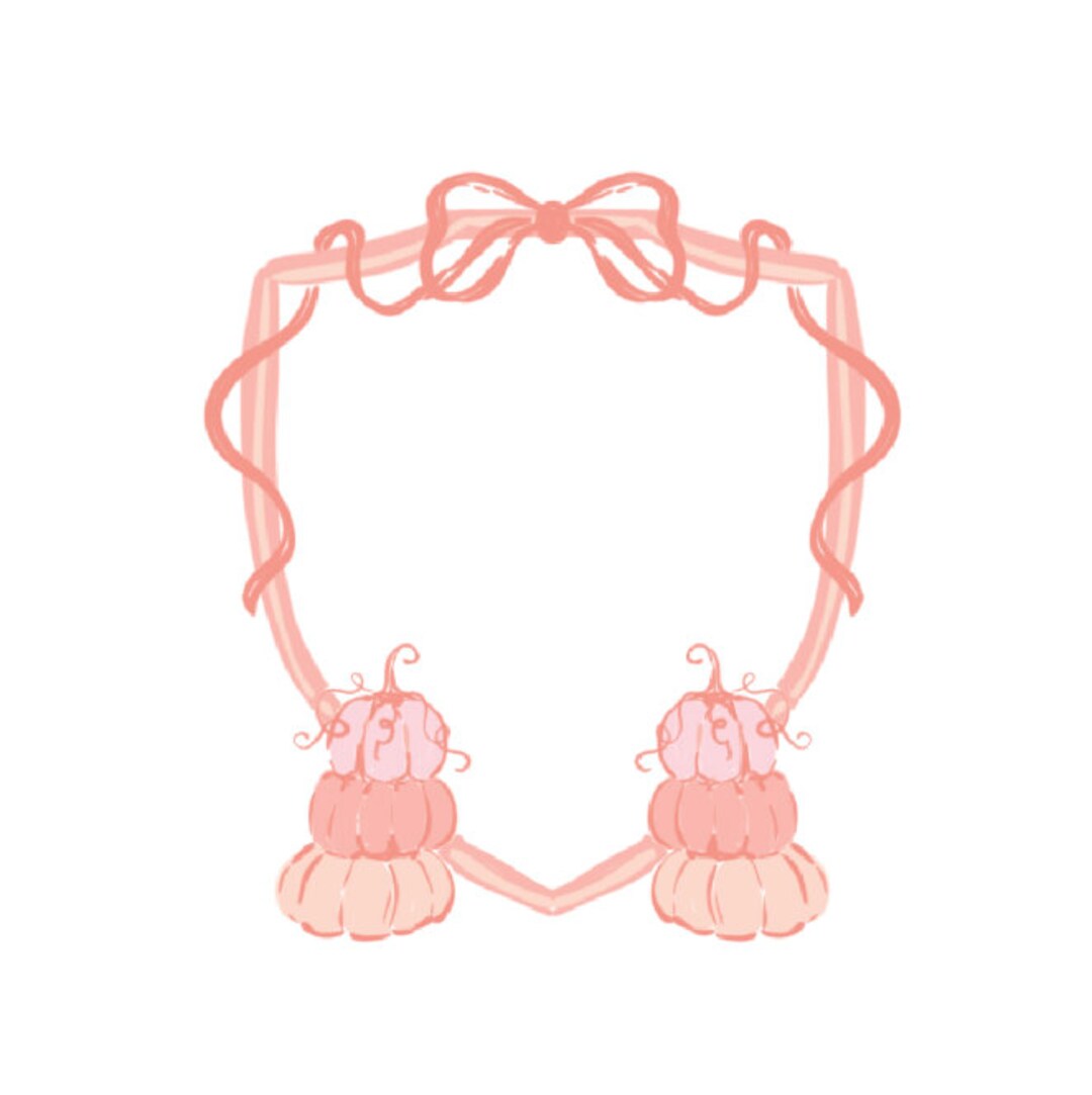 Fall Pumpkin Crest Set - Etsy