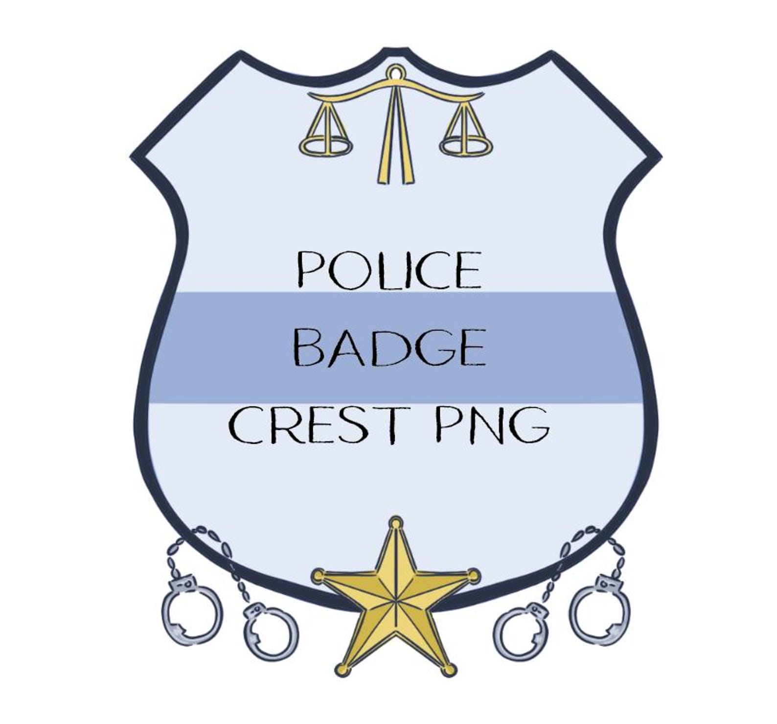 Police Crest PNG Clip Art - Etsy