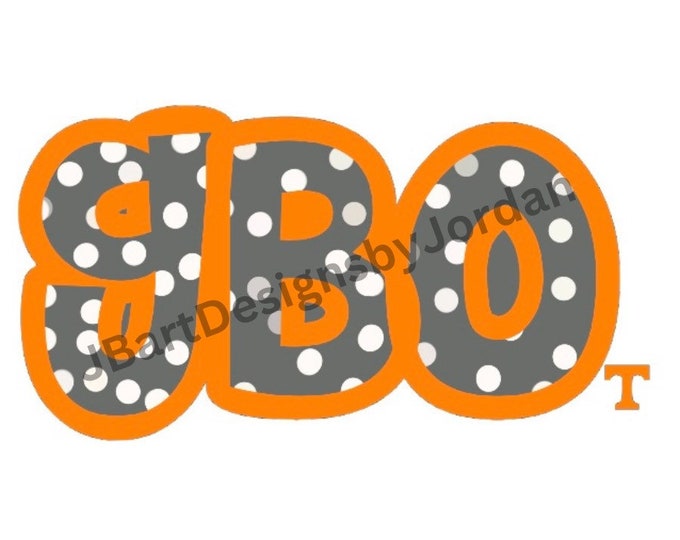 Sticker: GBO | Go Big Orange | Tennessee | Vols | Laminate Coating - Etsy