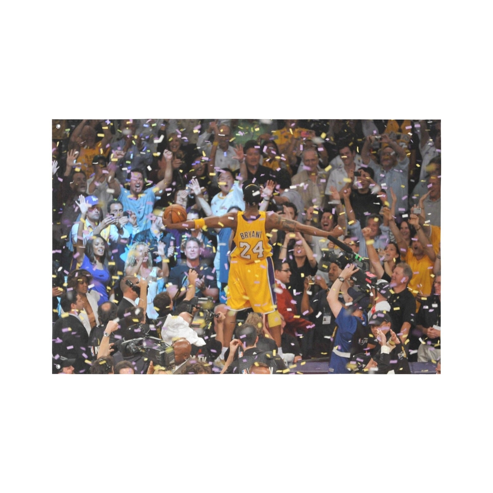 Kobe Bryant Confetti Flag - Etsy