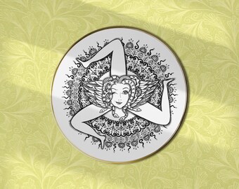 Trinacria Wall Art - Etsy