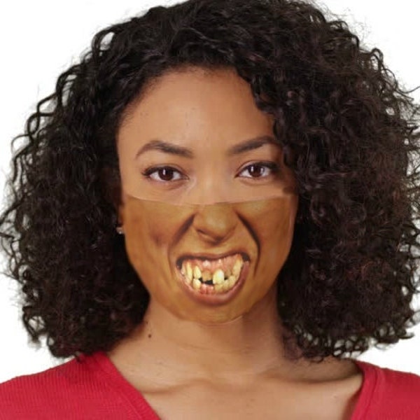 Ugly Face Mask - Etsy